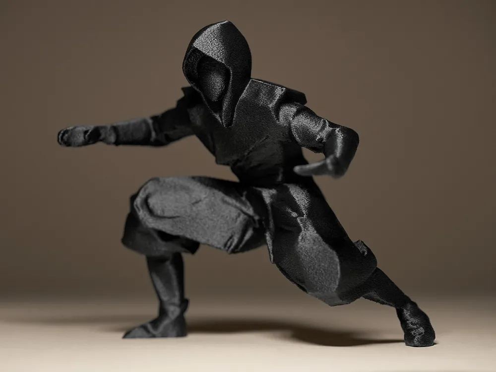 Shadow Ninja Warrior Figurine - Free 3D Print Model - MakerWorld