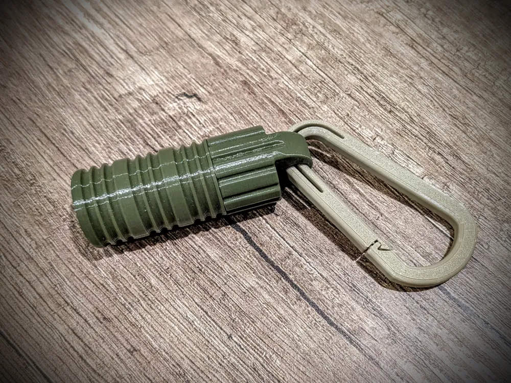 Simple everyday live Carabiner - Free 3D Print Model - MakerWorld