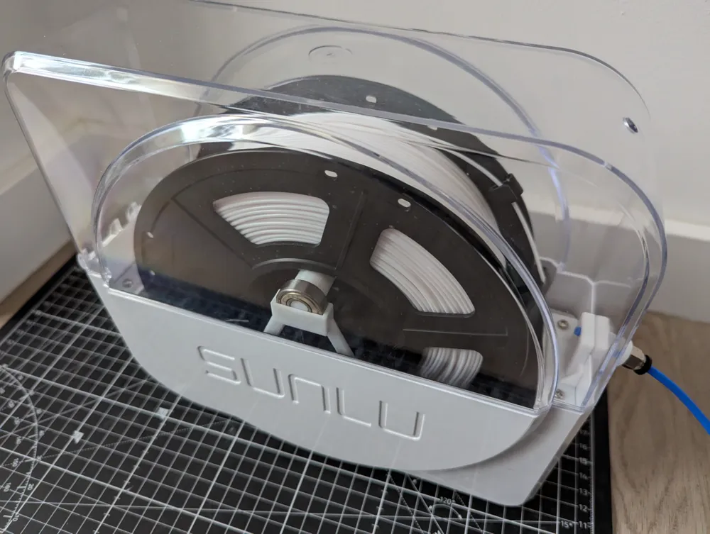 Sunlu S1 dryer filament spool V2 roller mod by jrh9000 - MakerWorld