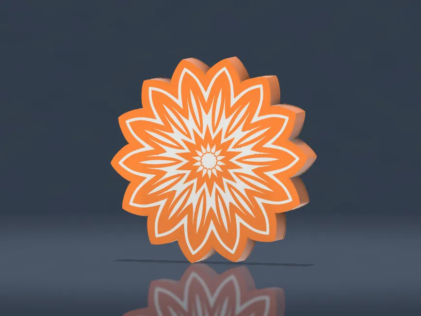 Flower Lightbox - Free 3D Print Model - MakerWorld