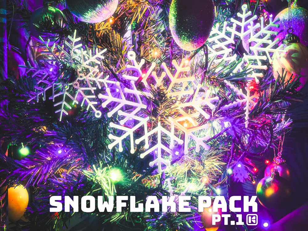 Snowflake Pack Volume 1 by Kernewesk - MakerWorld