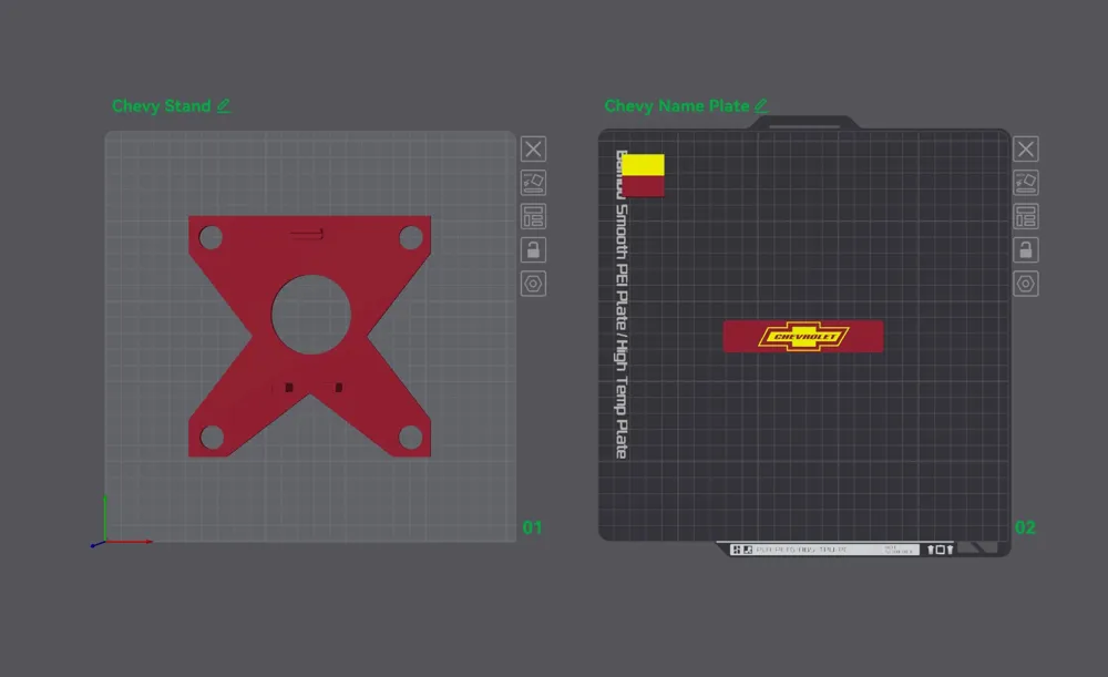 Chevy Stand for LS Engine by Danko Creates by Spinmeout.ftf MakerWorld ...