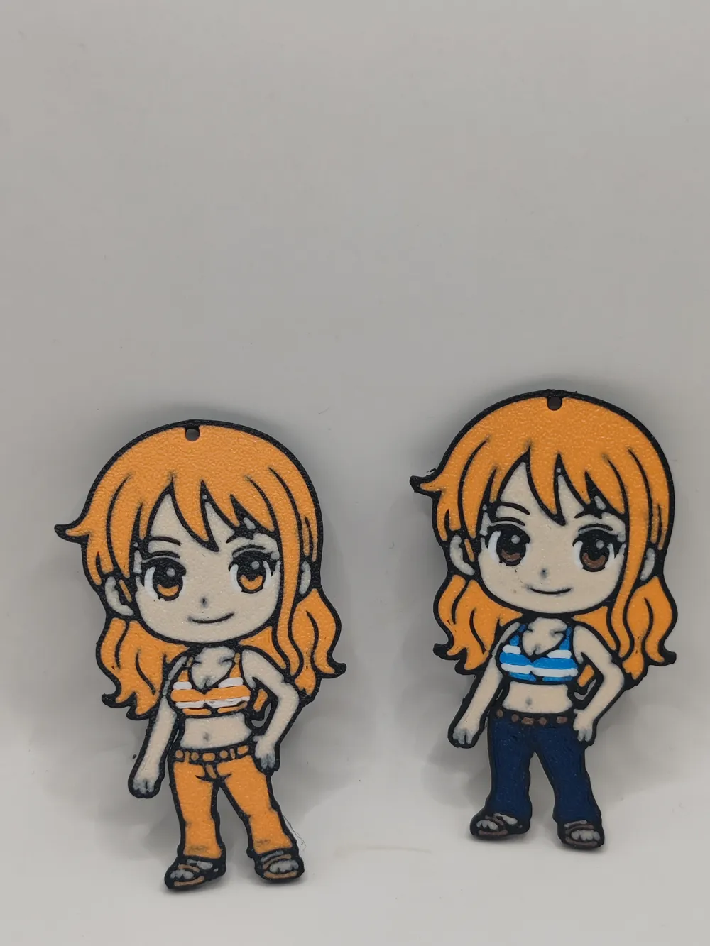 Nami One Piece chibi Keychain - Free 3D Print Model - MakerWorld