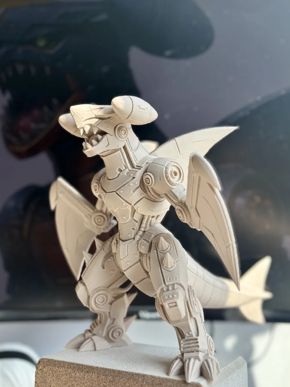 Mecha Pokemon: Garchomp 0445 - Free 3D Print Model - MakerWorld