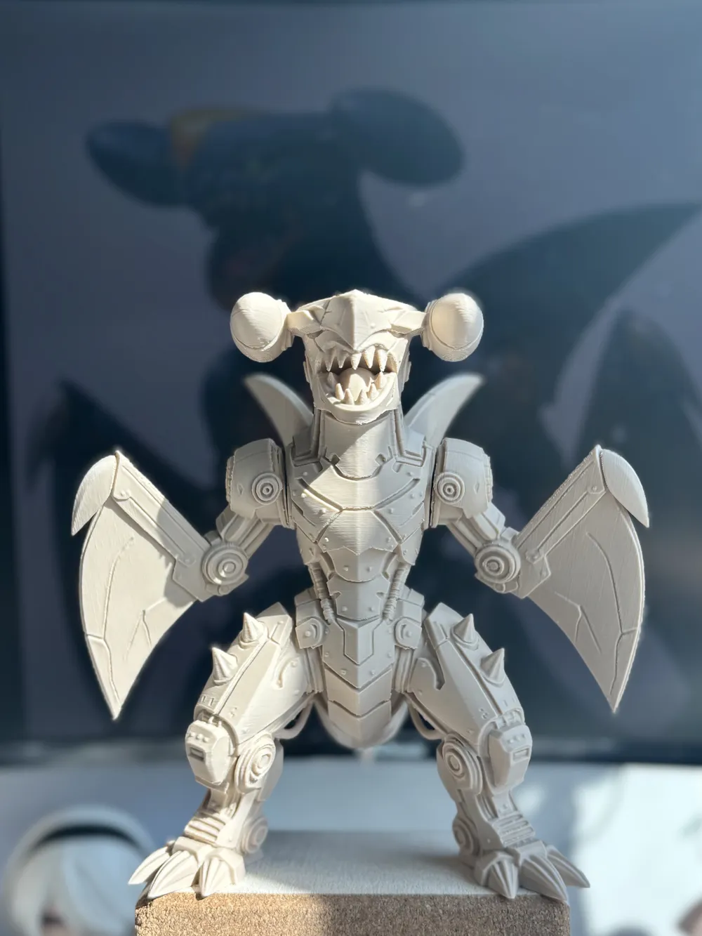 Mecha Pokemon: Garchomp 0445 - Free 3D Print Model - MakerWorld