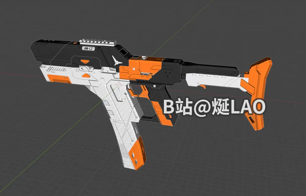 [Angular Momentum AM-L2] Fire Control Brushless Flywheel NERF Blaster ...