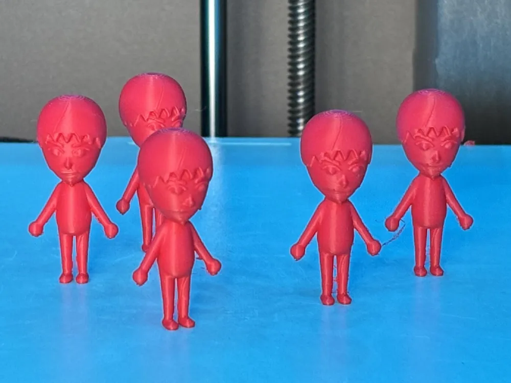 Lil' Mii Verse figures - Free 3D Print Model - MakerWorld