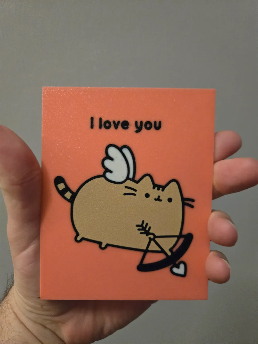 Valentine Pusheen - 4 Colors by Mech3D - MakerWorld