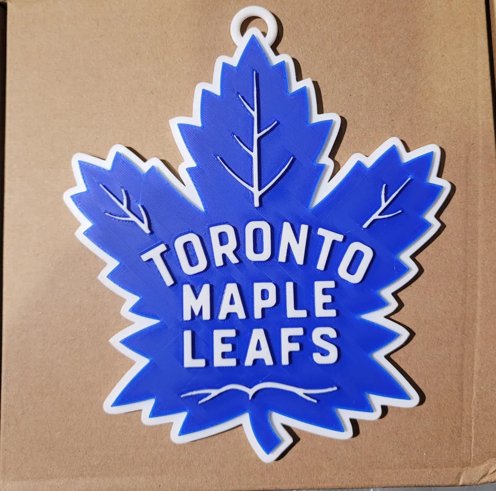 TORONTO MAPLE LEAFS 3D Logo 180 mm series by mercadogarzas - MakerWorld