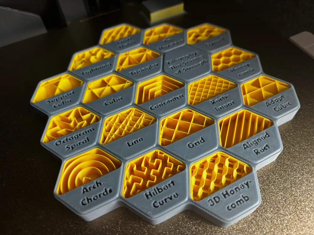 Fillosophy Compact - Infill Showcase by ellinger MakerWorld: Download ...