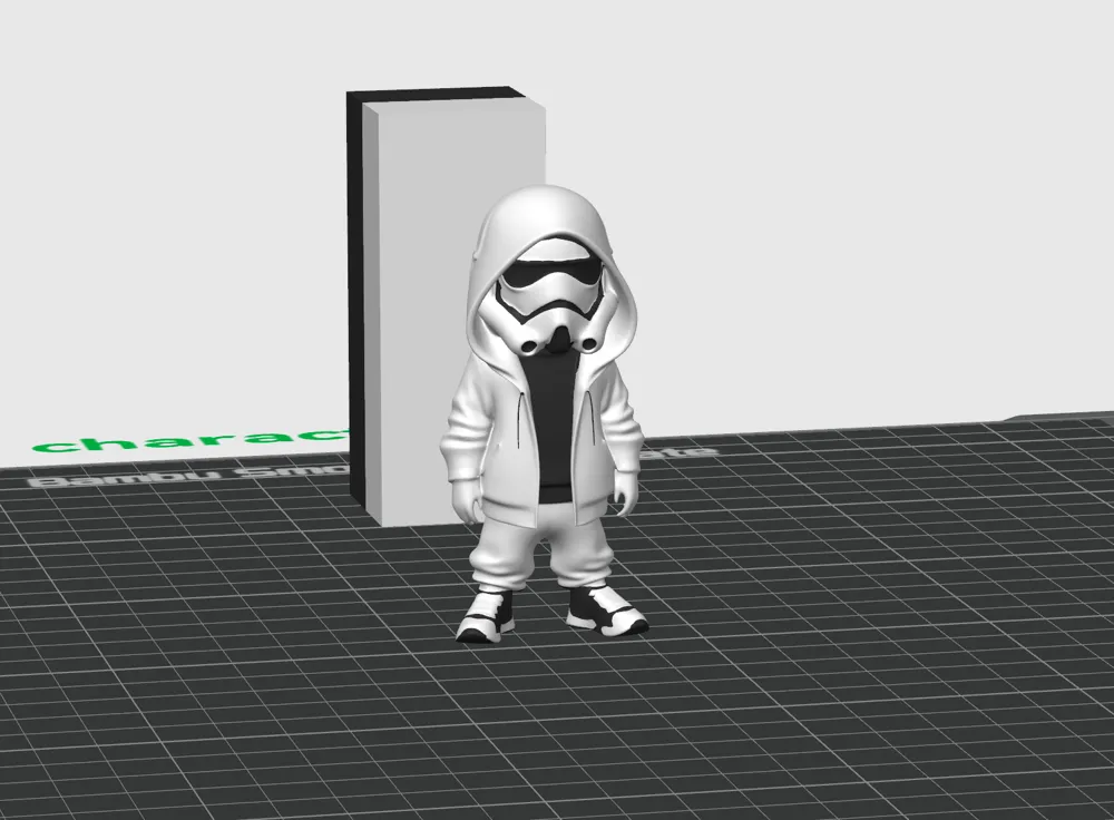 Mini Stormtrooper Urban Vibes - Free 3D Print Model - MakerWorld
