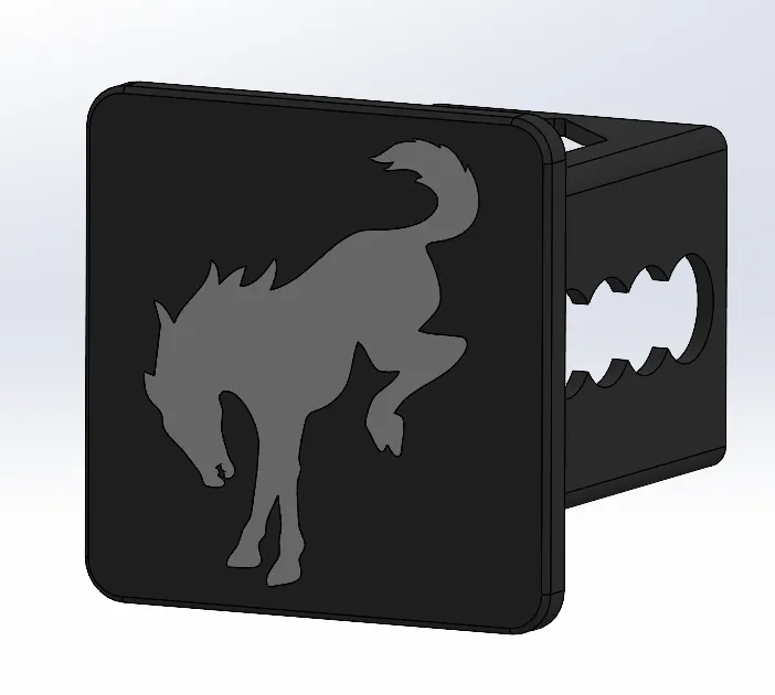 Bronco Hitch Cover - Free 3D Print Model - MakerWorld