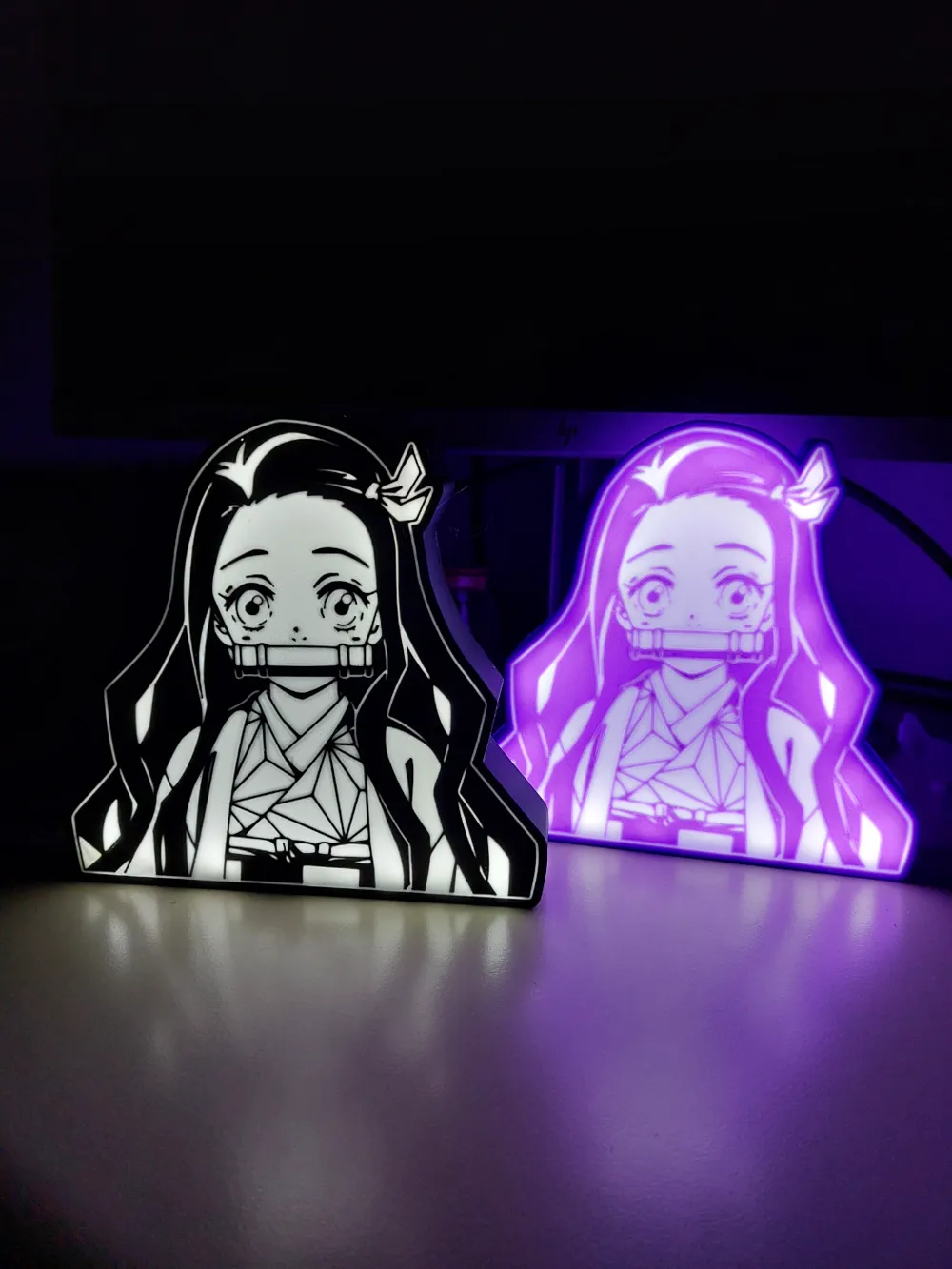 Nezuko Lightbox by Marco Dra - MakerWorld