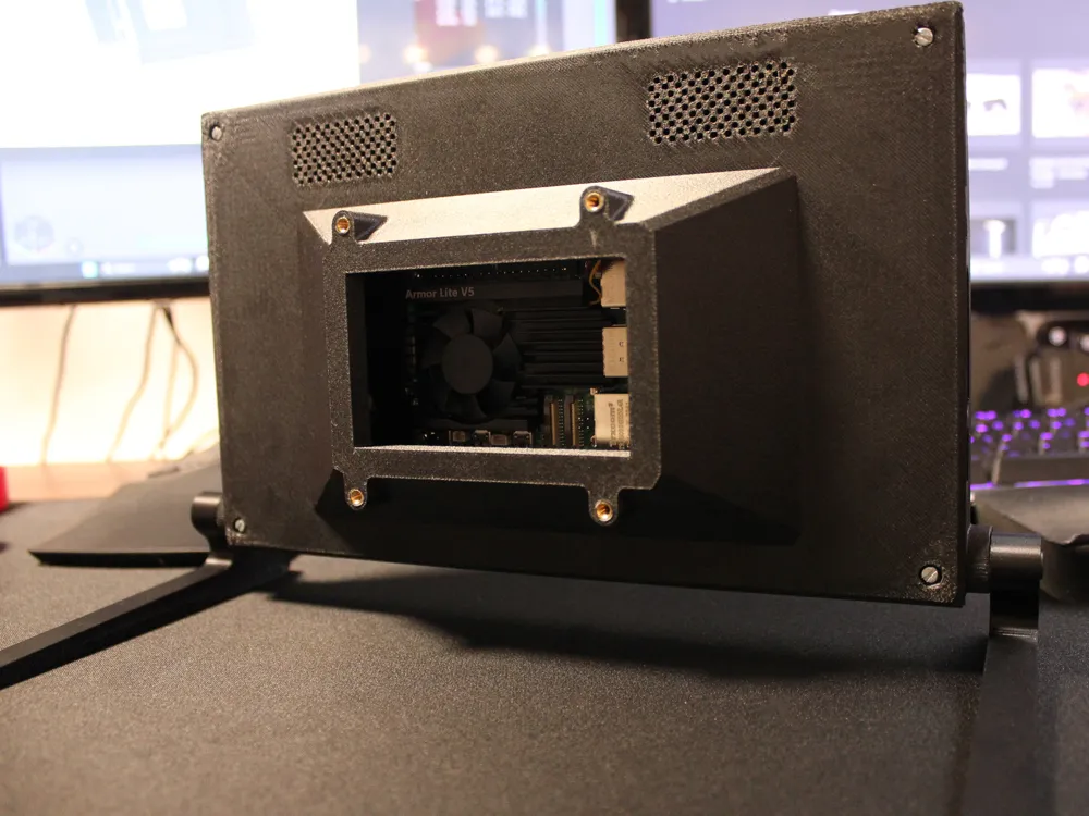 52PI 10.1" RPi Touchscreen Case - VESA Mount - Free 3D Print Model ...