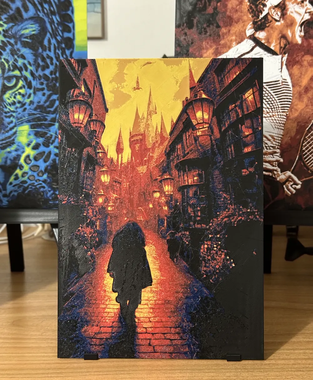 Harry Potter - Road to Hogwarts HueForge by enricoRE - MakerWorld