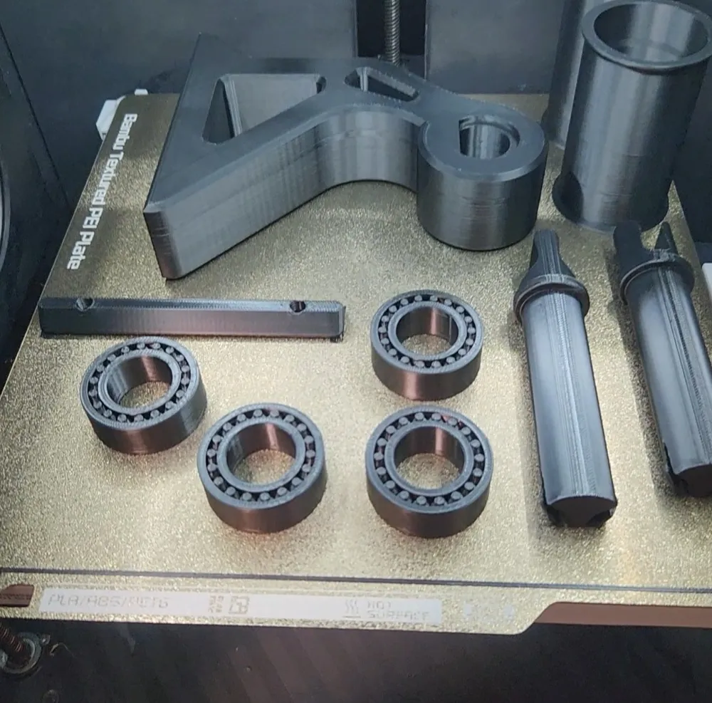 Easy Mount Double Filament Rack with bearings by 3畳1間の工作部屋 MakerWorld ...
