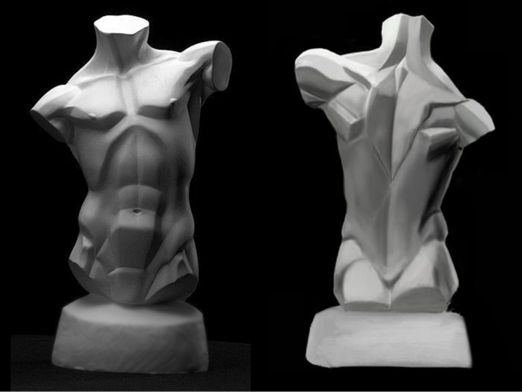 Cross-sectioned Muscular Male Model by Laffer233 MakerWorld: Download ...