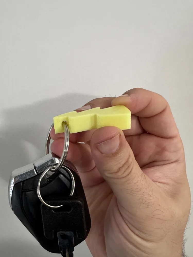 Thunder Keychain by GhostChili3D MakerWorld: Download Free 3D Models