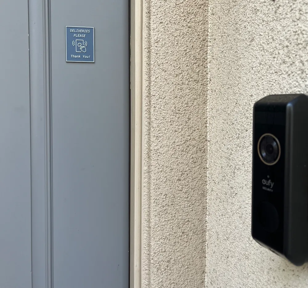 Minimalism Ring Doorbell Sign by GammaLand - MakerWorld