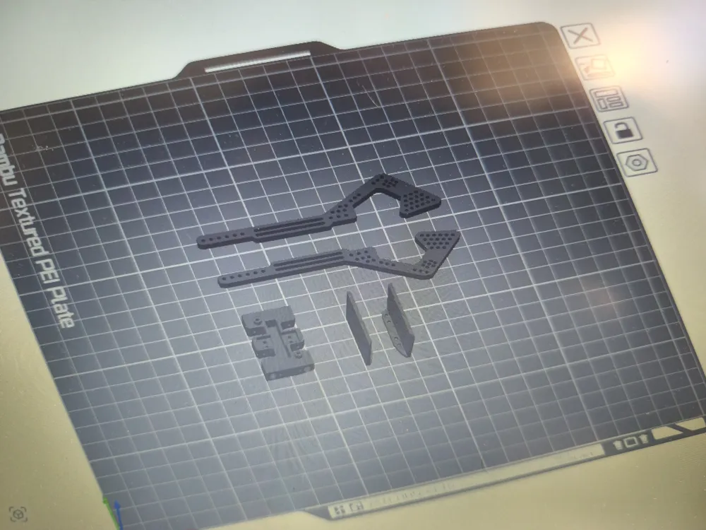 chasis lcg tarantula v2 1/24 - Free 3D Print Model - MakerWorld