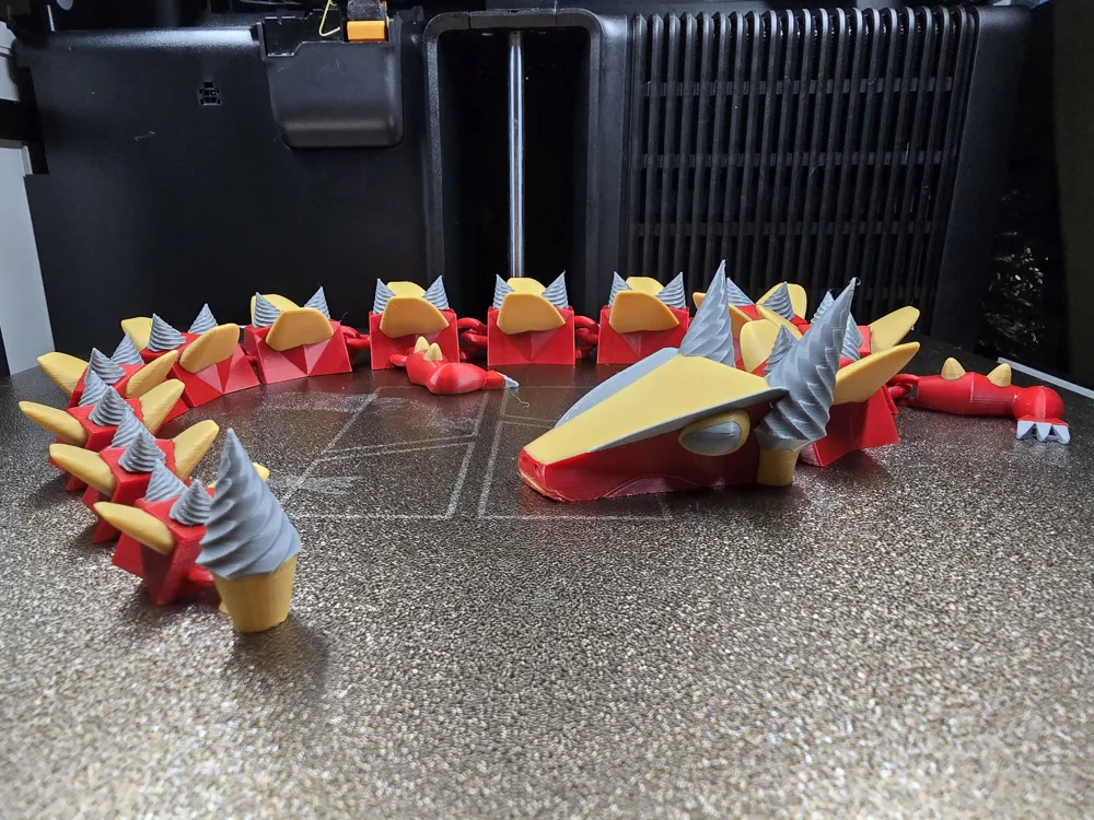 Drill-Bit Dragon by jimdizzle MakerWorld: Download Free 3D Models