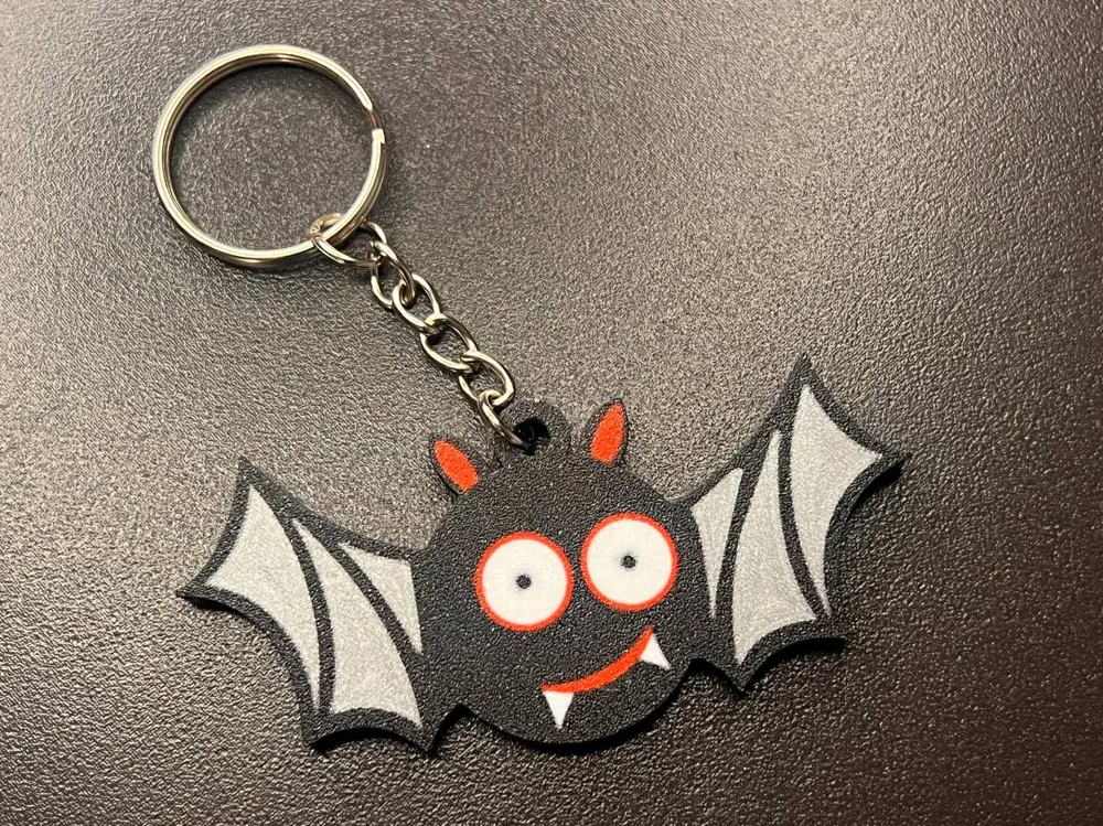 Cute halloween keychains - Free 3D Print Model - MakerWorld