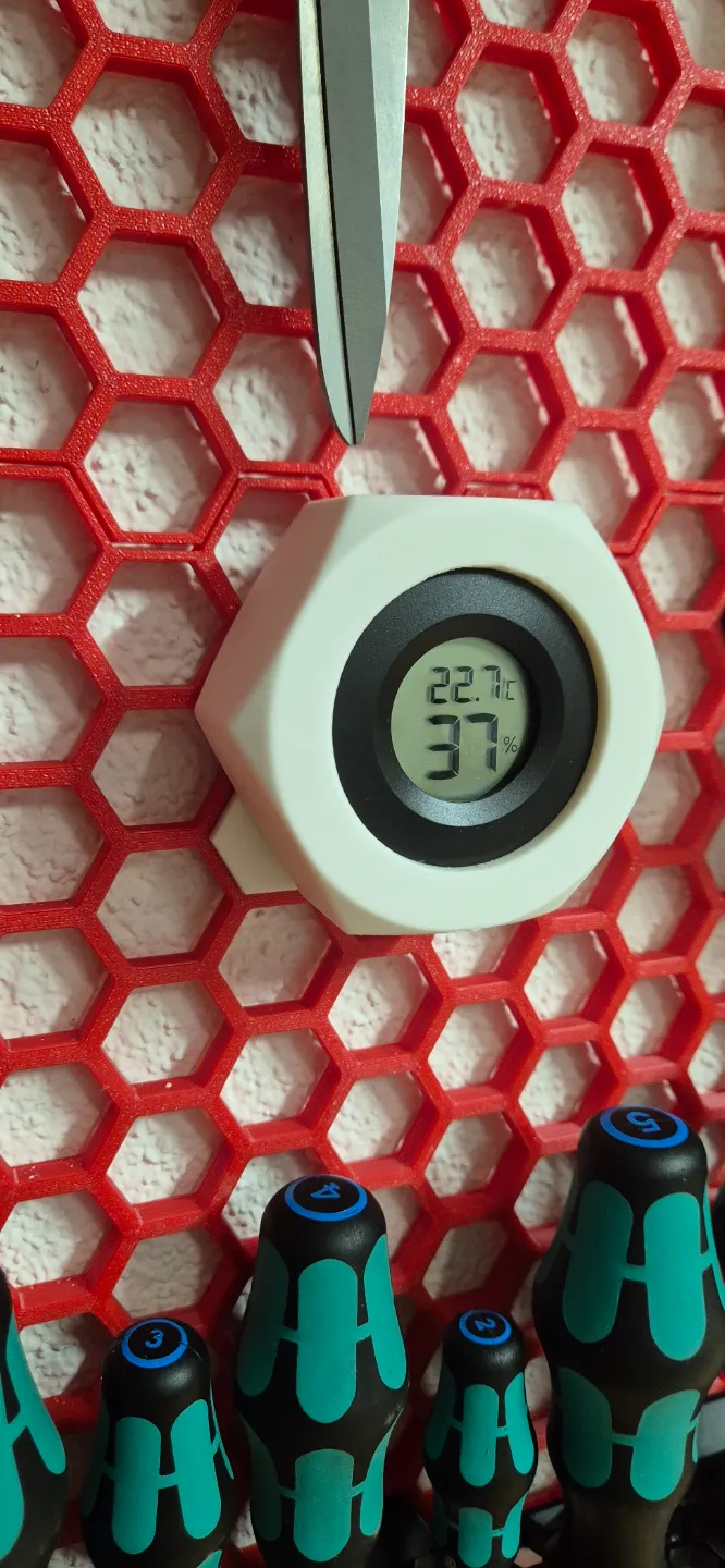 HSW Holder Temperature Humidity Indicator round Remixed by Wehkinger ...