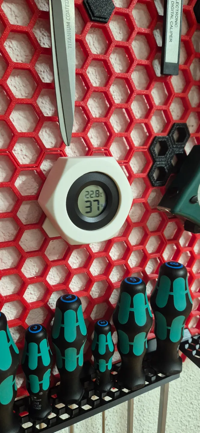 HSW Holder Temperature Humidity Indicator round Remixed by Wehkinger ...