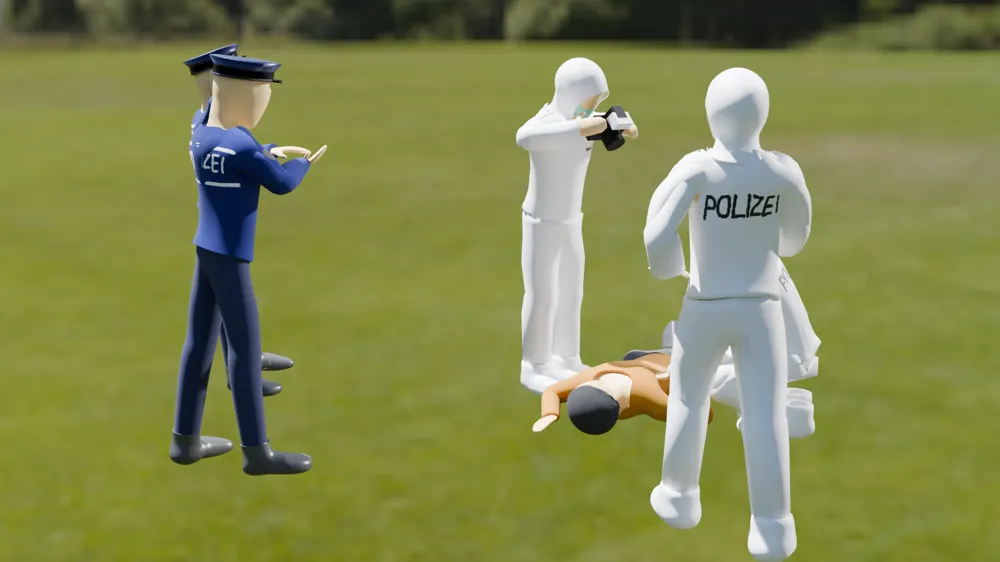 H0 Scale Minifigures "Crime Scene" by Max MakerWorld: Download Free 3D Models