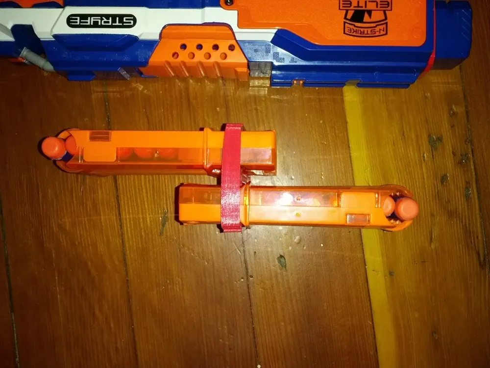 Nerf mag coupler - Free 3D Print Model - MakerWorld