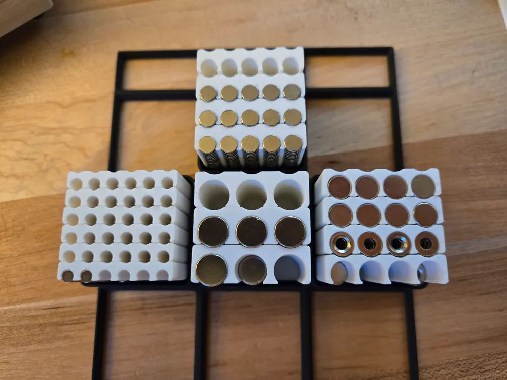 Gridfinity Magnet Holders Remixed by mkstowe MakerWorld: Download Free ...