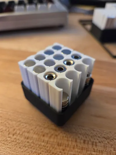 Gridfinity Magnet Holders Remixed by mkstowe MakerWorld: Download Free 3D Models