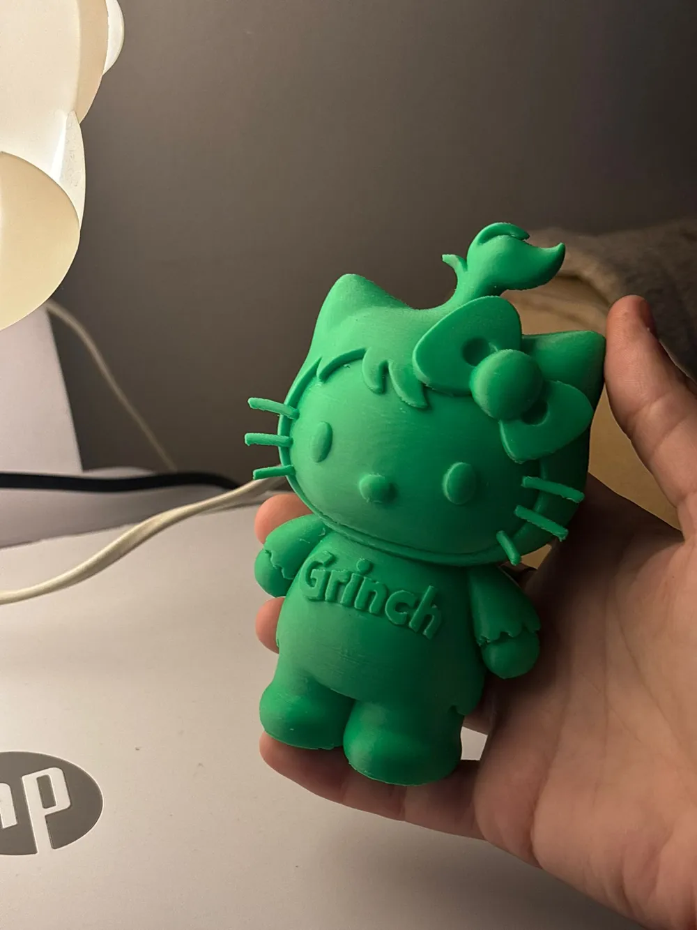 Hello Kitty Grinch - Festive Christmas Fusion - Free 3D Print Model ...