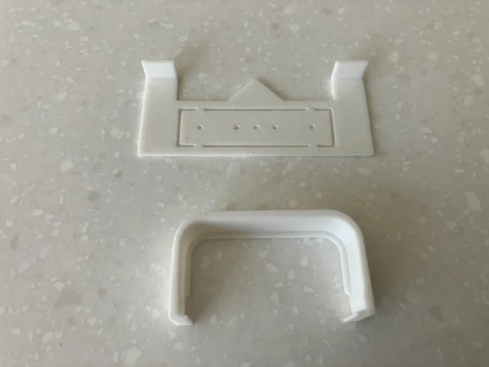 Aqara door sensor door recessing holder & template by OHB - MakerWorld