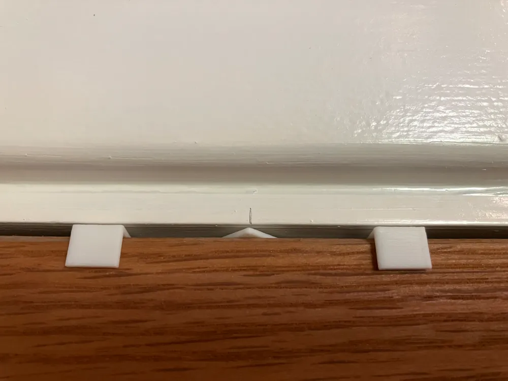 Aqara door sensor door recessing holder & template by OHB - MakerWorld