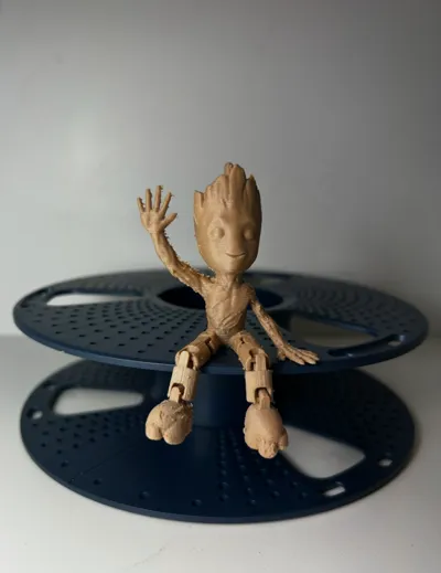 Articulated Groot | Simple No Support Flexible - Free 3D Print Model ...