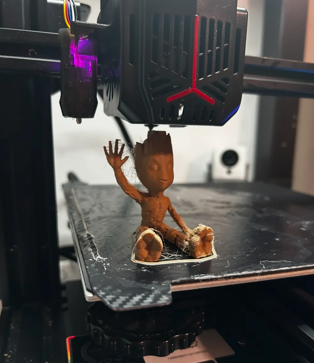 Articulated Groot | Simple No Support Flexible - Free 3D Print Model ...