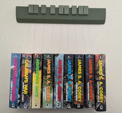 Floating Book Shelf by Joshua3DMakerWorld: Download Free 3D Models