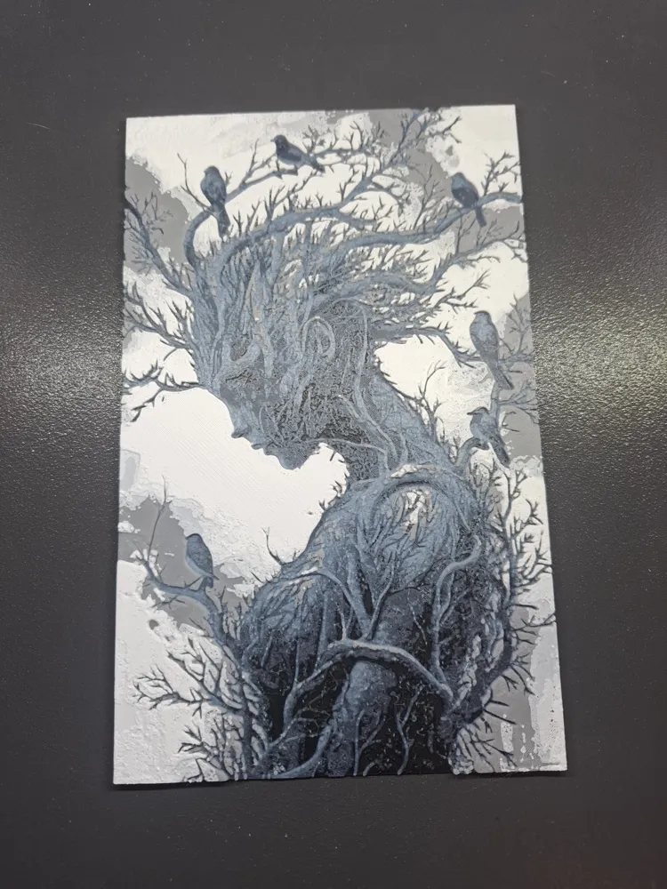 Tree of life lady hueforge by dinkydoo10 MakerWorld: Download Free 3D ...