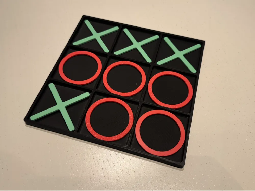 Tris (Tic-tac-toe) by Toniazzi_3D_Lab - MakerWorld