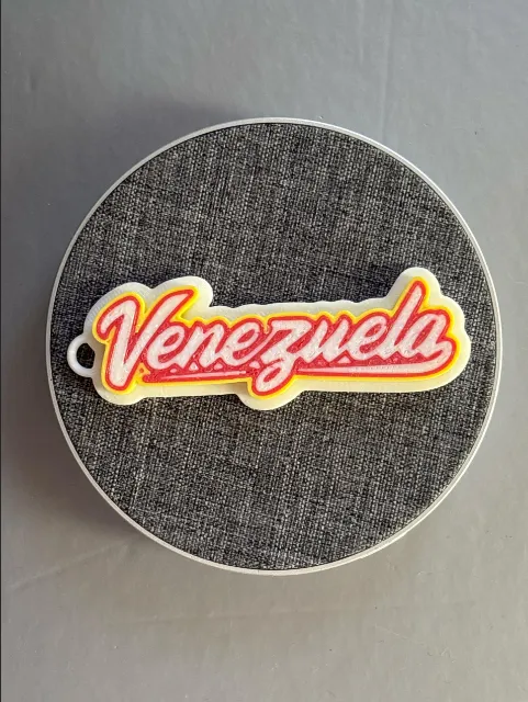 Venezuela Keychain - OLD AND NEW - WBC 2026 - Free 3D Print Model ...
