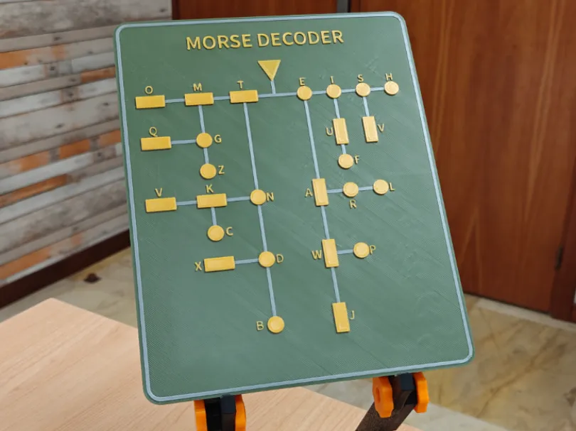Morse Decoder by ZutroK MakerWorld: Download Free 3D Models