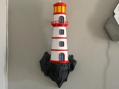 3d printed lighthouse - MakerWorld