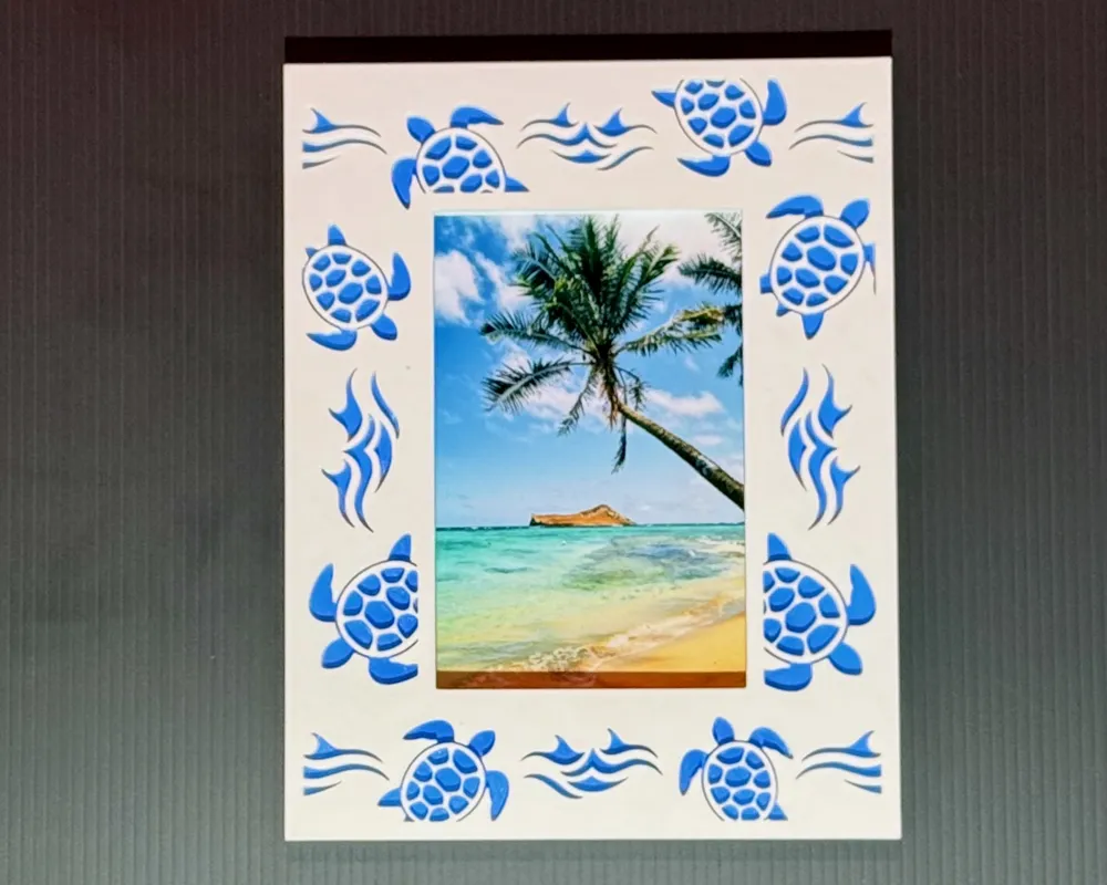 Hawaii Aloha Turtle Frames by Jedi_MickeyMakerWorld: Download Free 3D ...