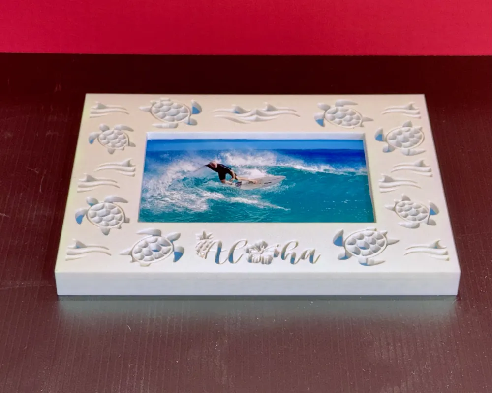 Hawaii Aloha Turtle Frames by Jedi_MickeyMakerWorld: Download Free 3D ...