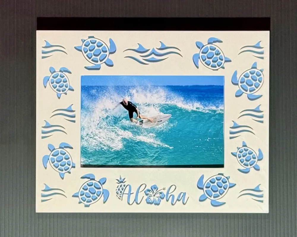 Hawaii Aloha Turtle Frames by Jedi_MickeyMakerWorld: Download Free 3D ...