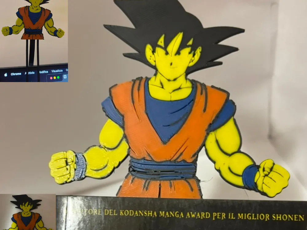GOKU BOOKMARK - DRAGON BALL by Zenith3DProOfficial - MakerWorld