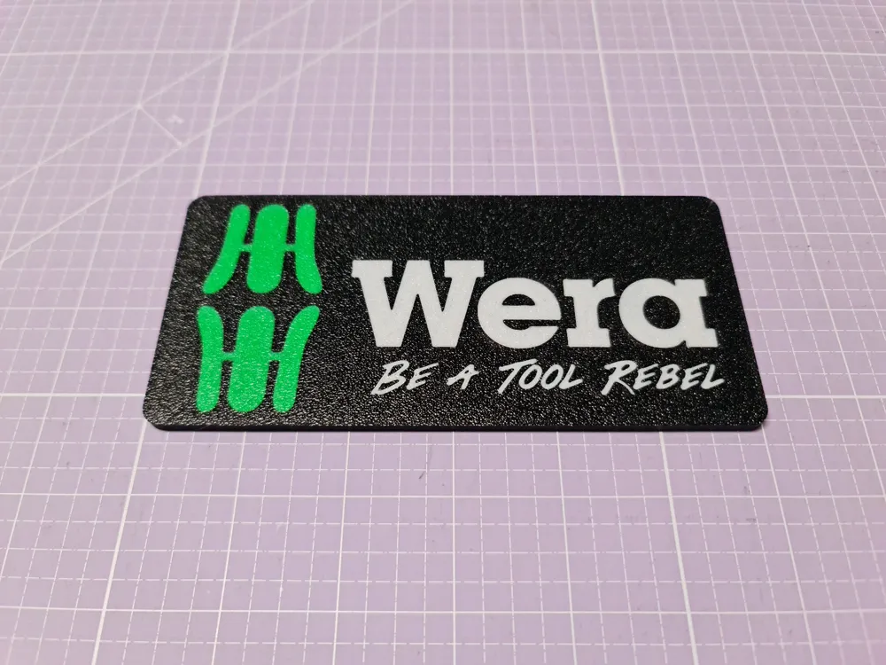 Wera Magnet Logo by KlausKolbe007 - MakerWorld