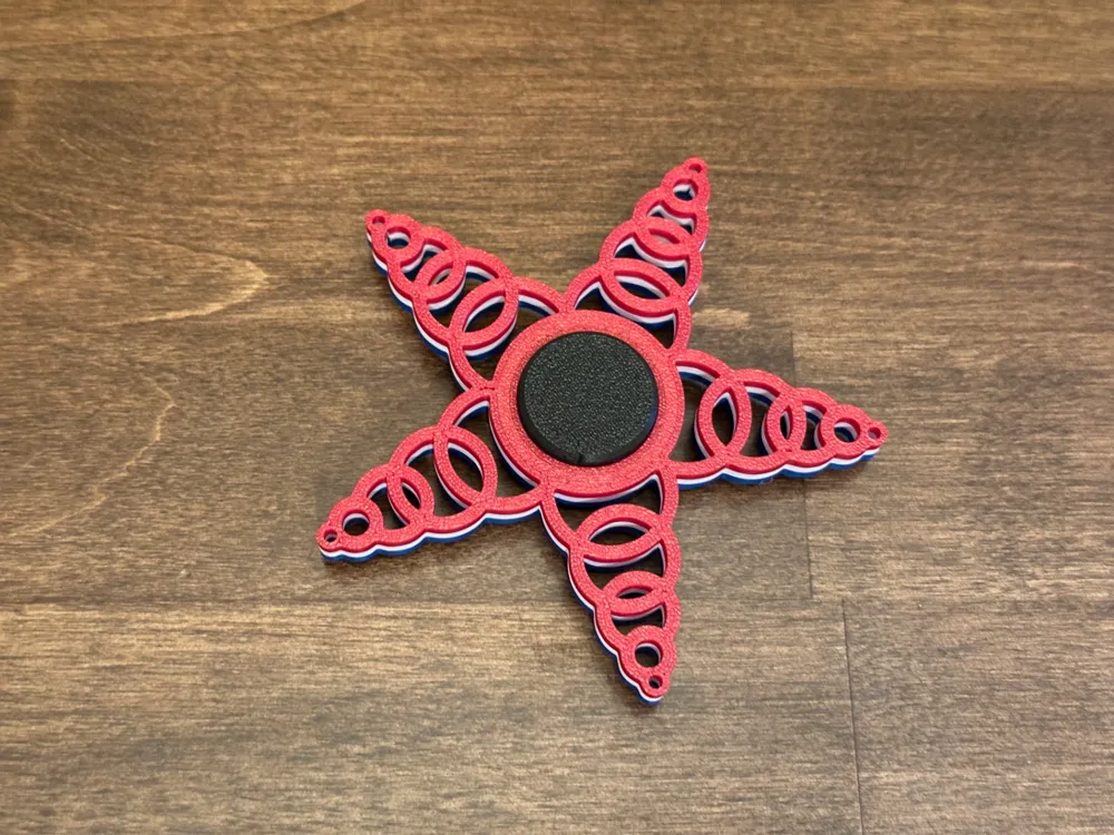 Star Fidget Spinner by FDM Factory MakerWorld: Download Free 3D Models