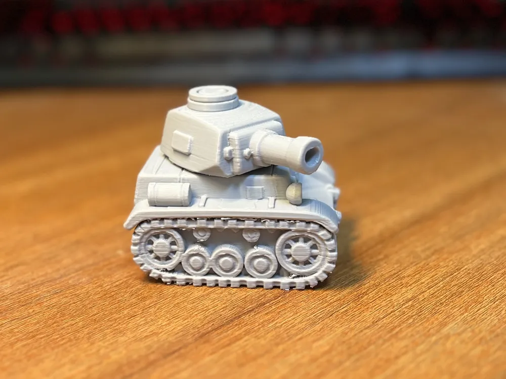 Cute Panzer IV by D-studio MakerWorld: Download Free 3D Models